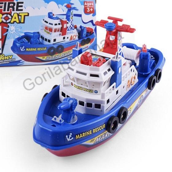 Jual Mainan Perahu air anak Fire Boat Jet Resque kapal Perahu Jet ...