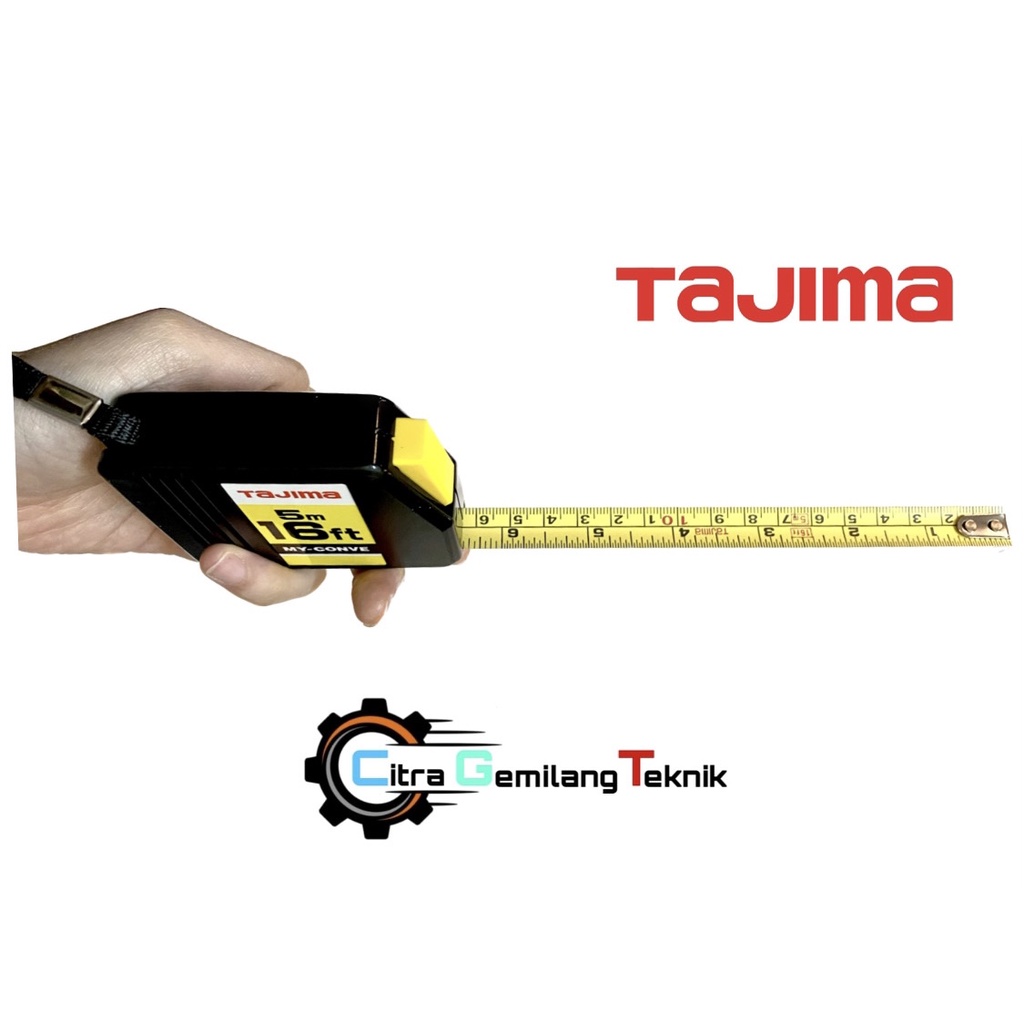 Jual meteran tajima 5m my conve auto lock Japan measuring tape | Shopee Indonesia