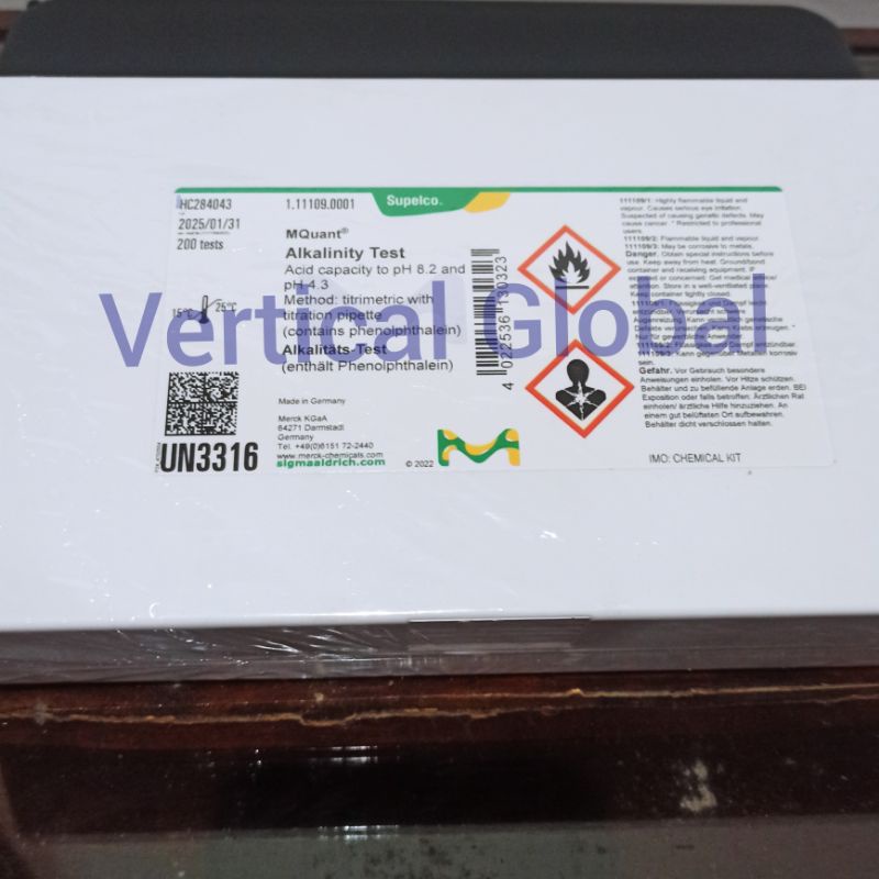 Jual Alkalinity Test Kit Merck 1.11109.0001 | Shopee Indonesia