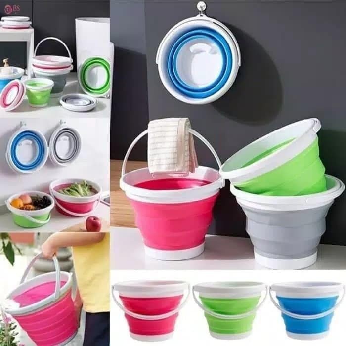 Jual Ember Ember Lipat Portable Foldable Bucket 10 Liter | Shopee Indonesia