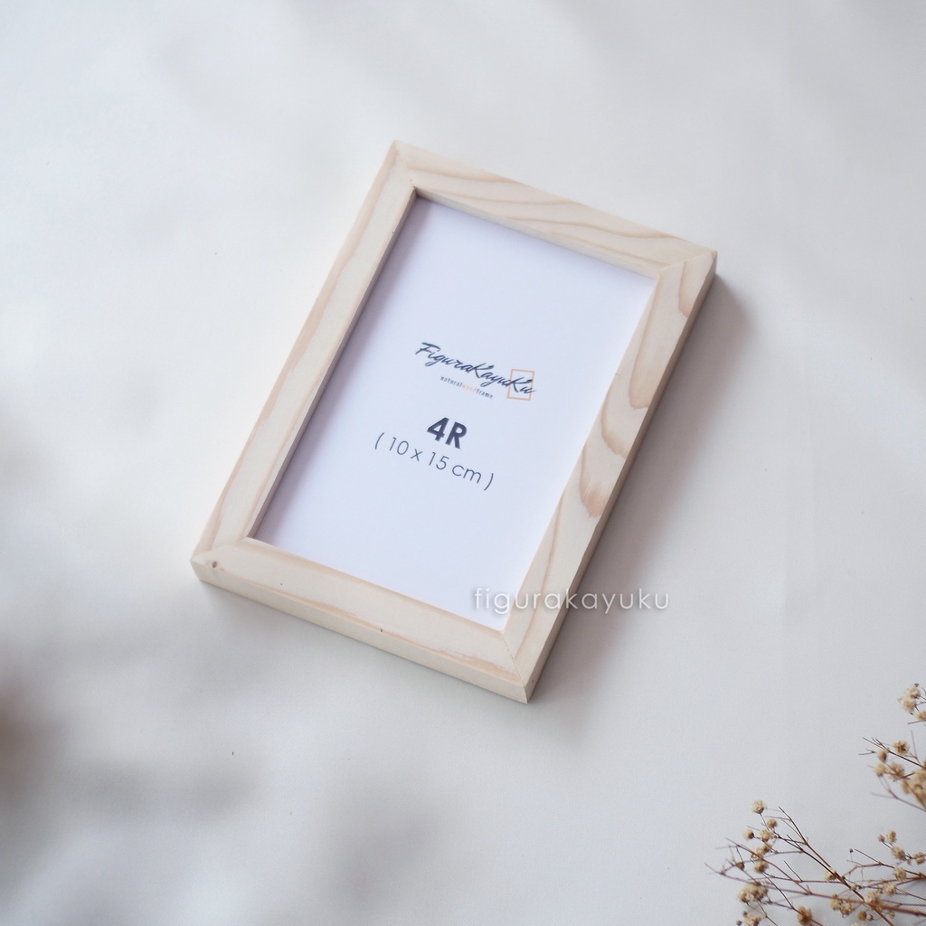 Jual Bingkai Foto Grafir Ukir Custom / Figura Kayu 4R 10 x 15 Cm Dengan ...