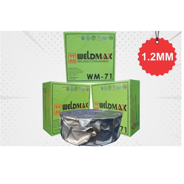 Jual Weldmax Welding Electrode WM-71 / AWS A5.20 E71T-1C/IM, AWS A5.36 ...