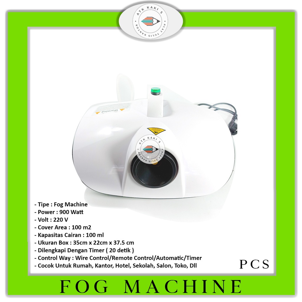 Jual Fog Machine Alat Foging Disinfektan Warna Putih - Pcs | Shopee ...