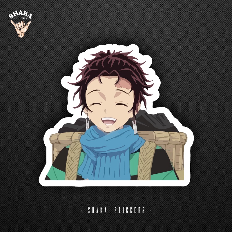 Jual Stiker Tanjiro Komado Kimetsu No yaiba Murah Anime Wibu Stiker HP ...