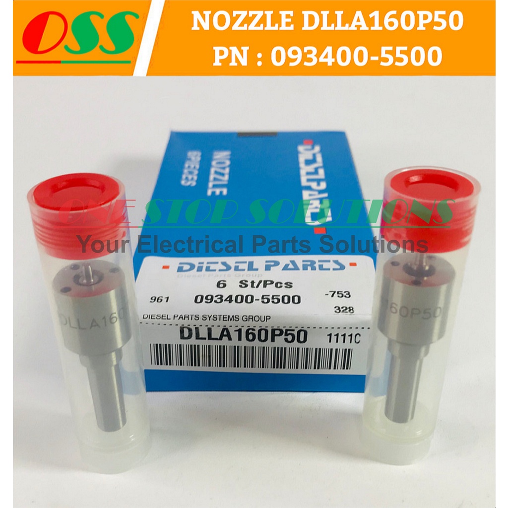 Jual NOZZLE DLLA160P50 PN 093400-5500 DIESELPART MIT 4D31 BOSPOM ...