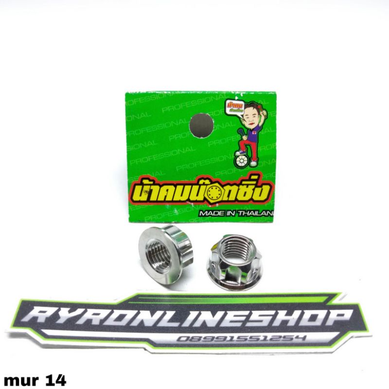 Jual mur probolt stainless mur 14 atau m10 original Thailand | Shopee ...