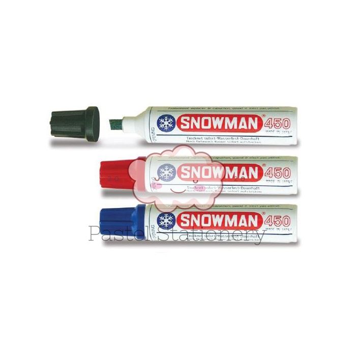 Jual Spidol Jumbo 450 Snowman - Spidol Permanent Snowman | Shopee Indonesia
