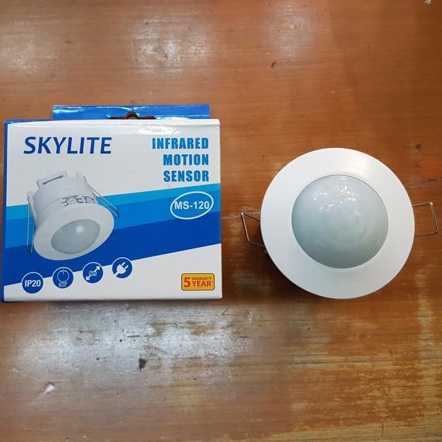Jual Sensor Gerak / INFRARED MOTION SENSOR SKYLITE MS-120 | Shopee ...