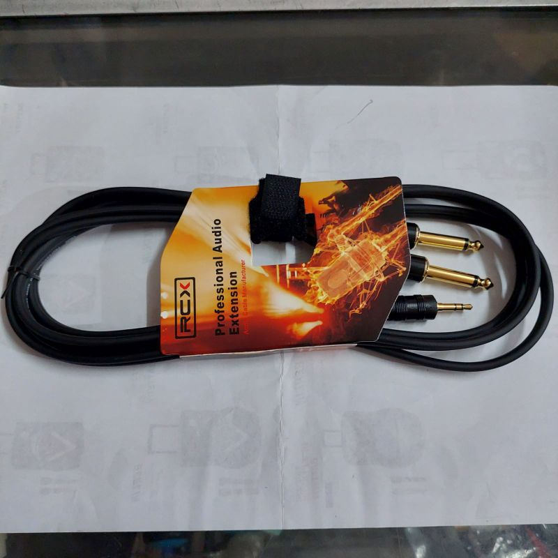 Jual kabel input audio toa mono to mini stereo | Shopee Indonesia