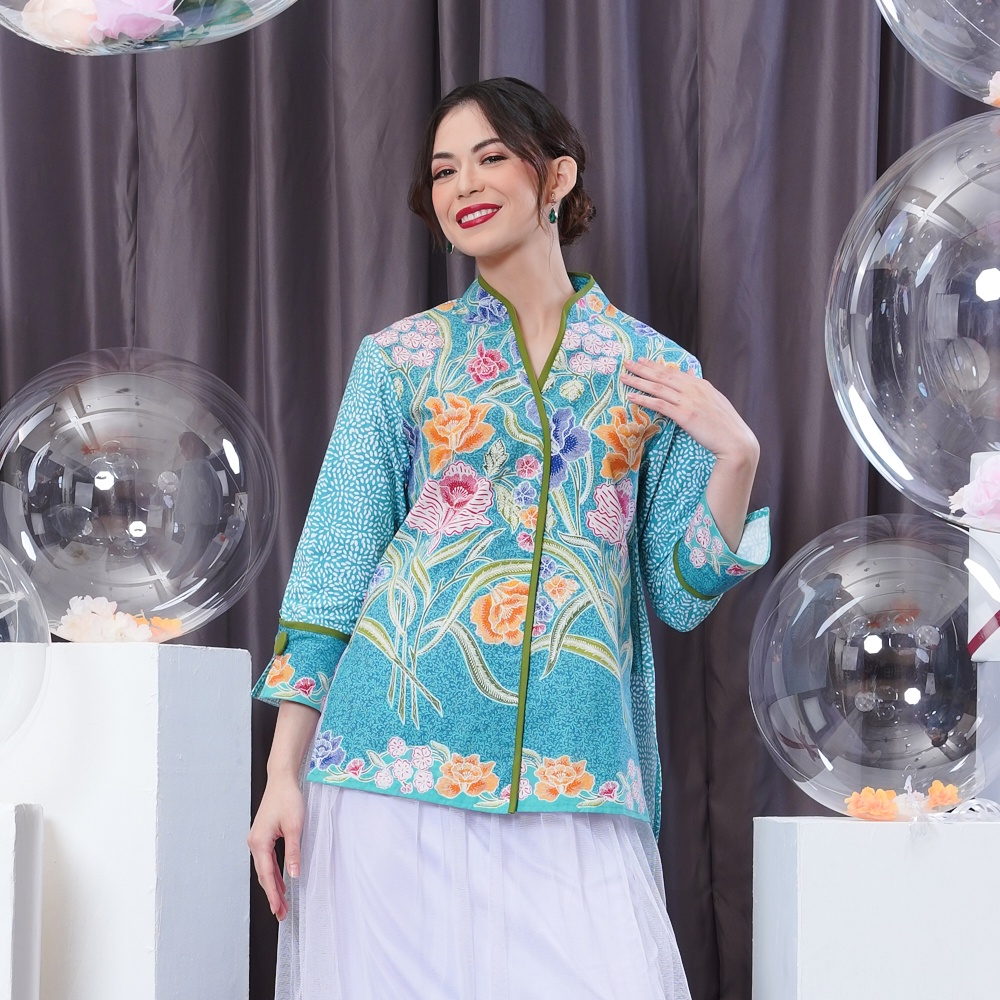 Jual NONA RARA - Yearn Sebelas Encim T1863, Baju Batik Kasual Modern ...