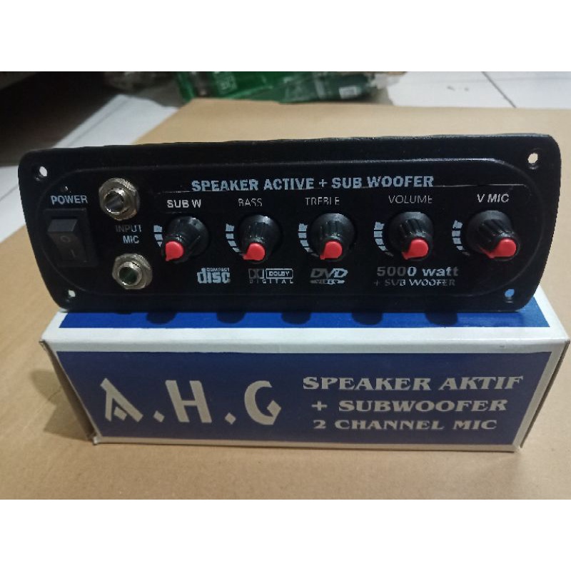 Jual Kit speaker aktif mono 60watt EXONE AHG | Shopee Indonesia