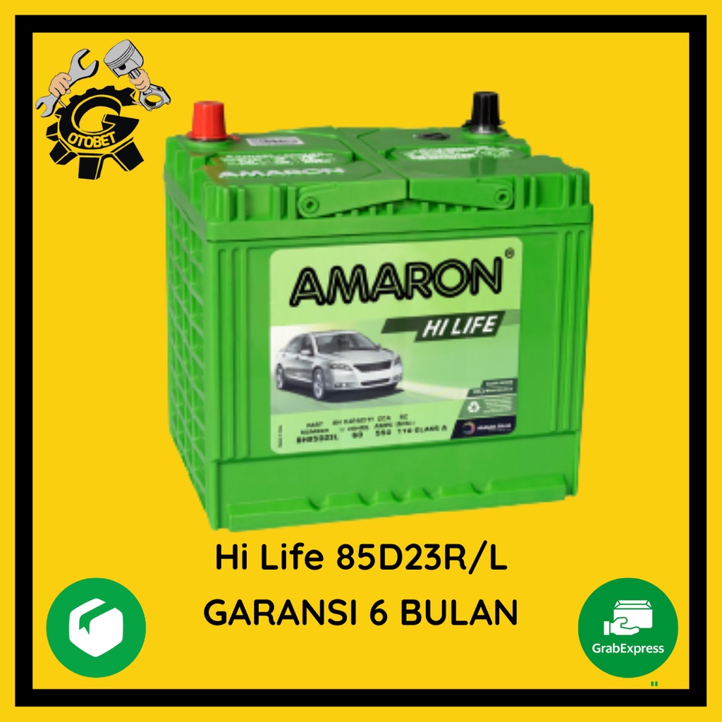 Jual aki mobil SUZUKI GRAND VITARA AMARON Hi-Life 85D23R/L aki kering | Shopee Indonesia