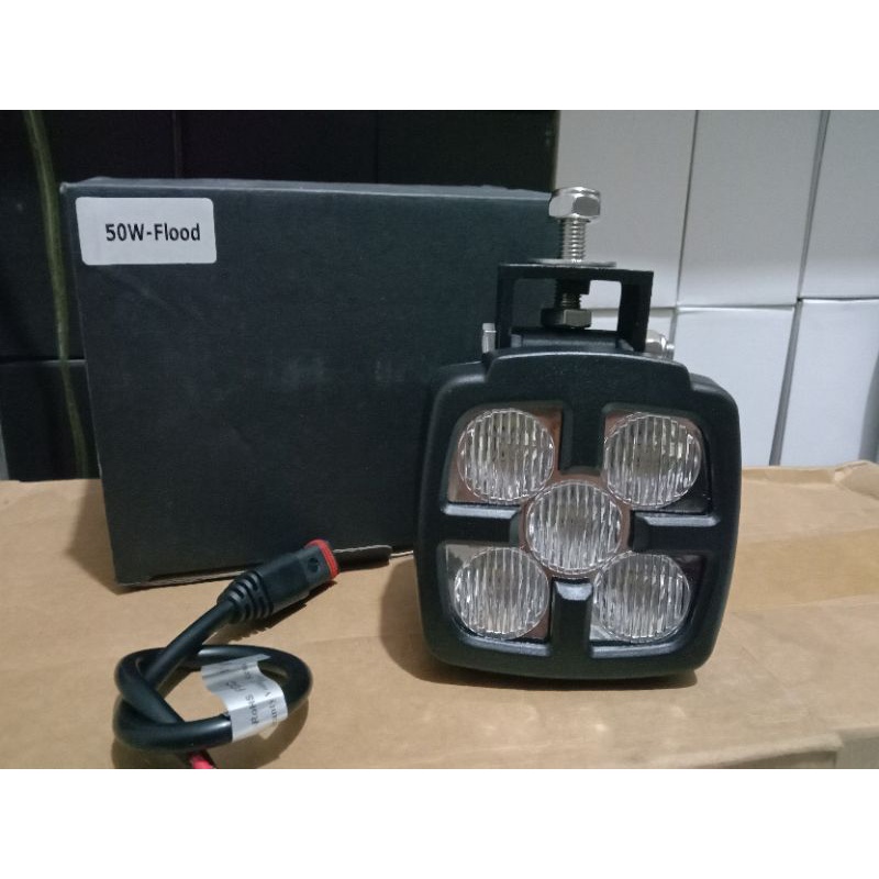 Jual LED WORK LAMPS MATA 5 (lampu kerja alat berat) HEVY DUTY EQUIPMENT ...