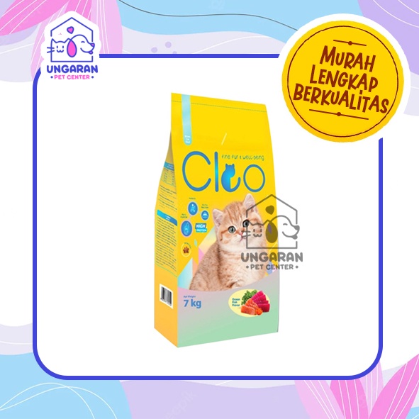 Jual CLEO Kitten Ocean Fish 7Kg | Shopee Indonesia