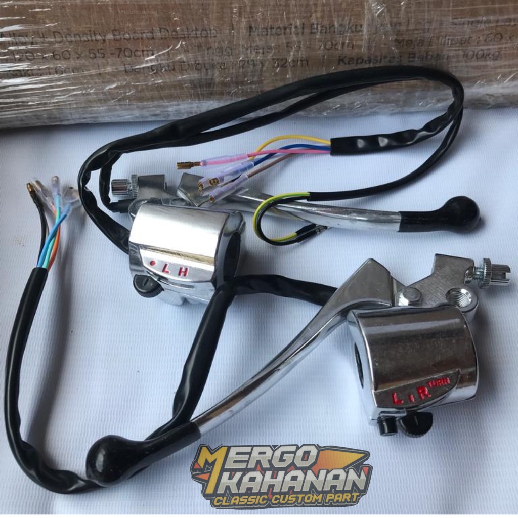 Jual Holder CB CB100 125 S90 CB125 Model Ori Original Set kanan Kiri ...