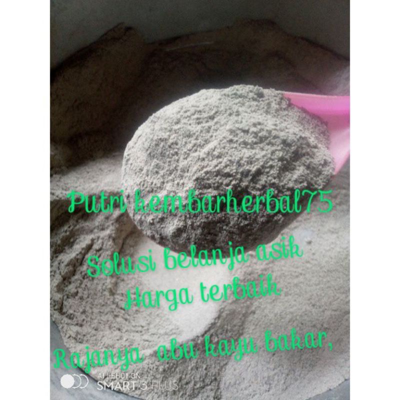 Jual abu kayu bakar asli penyadap yg sudah diayak halus/1kg | Shopee ...