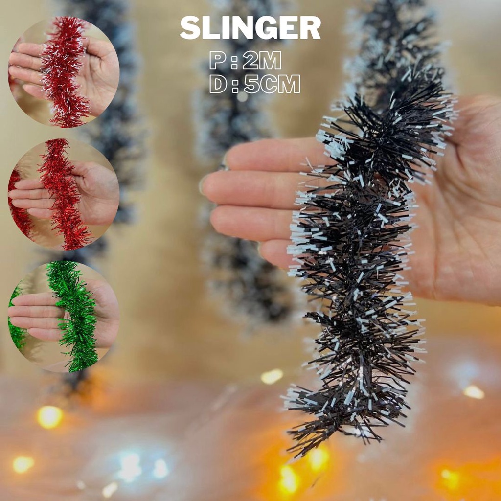 Jual Slinger Dekorasi Ulang Tahun - Slinger Dekorasi Natal - Slinger ...