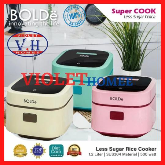 Jual BOLDe SUPER COOK LESS SUGAR CELICA 1,2 LITER - MAGIC COM RICE ...