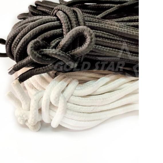 Jual Tali Kepang Sumbu 1 cm Tali Tas Serut 10mm Drawstring - Hitam, 8mm ...