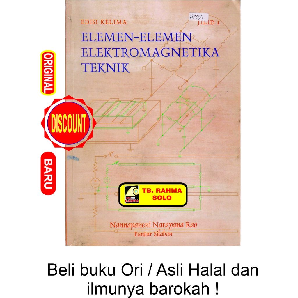 Jual Elemen-Elemen Elektromagnetika Teknik Jilid 1 Edisi Kelima 5 ...