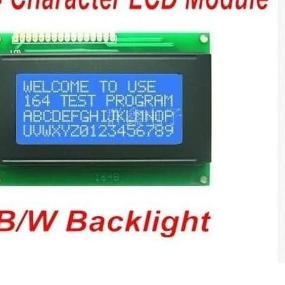 Jual LCD 1604 Blue screen White Font Arduino Module 16 x 4 font Character | Shopee Indonesia