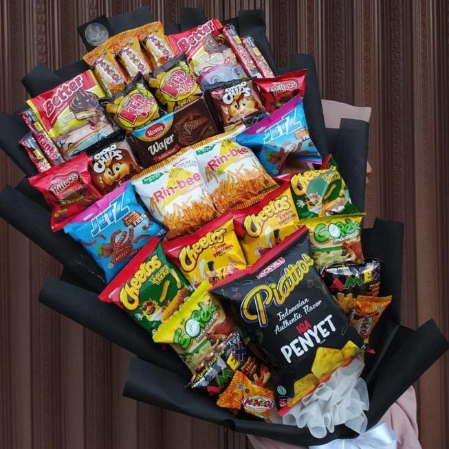 Jual bouquet Snack jumbo / buket snack | Shopee Indonesia