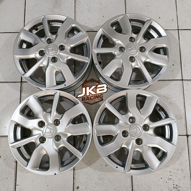 Jual VELG ORI STANDAR BRIO SATYA RING 14 BAUT 4X100 SILVER Buat Ayla Sigra Karimun Vios | Shopee ...