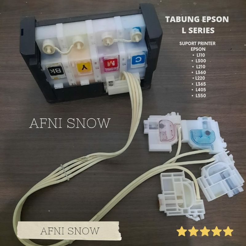 Jual Tabung Tinta Printer Epson L110 L300 L310 L210 L350 L360 L405 L550 ...