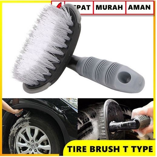 Jual SIKAT BAN MOBIL TIPE HURUF T wheel brush cuci velg sepeda motor ...