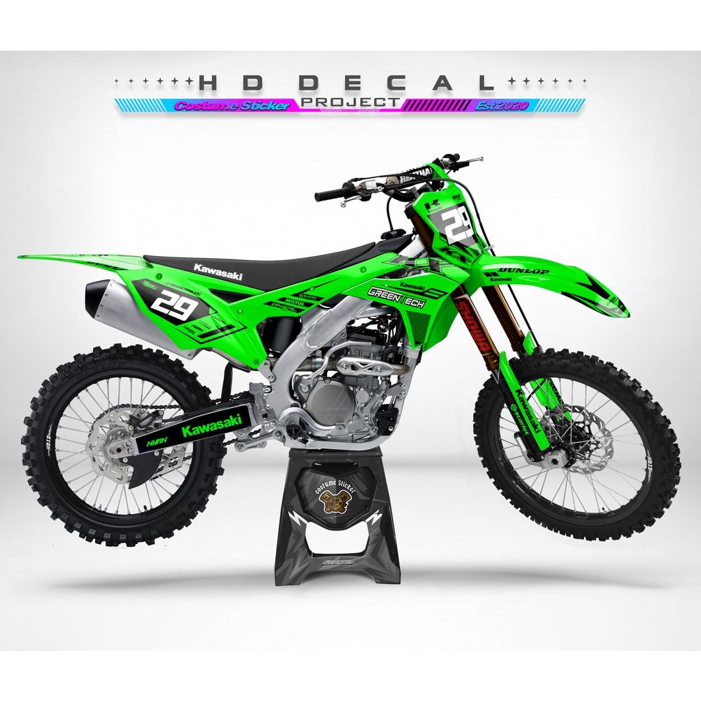 Jual DECAL KXF 250 DECAL KX 450 FULL BODY COSTUME DESIGN | Shopee Indonesia