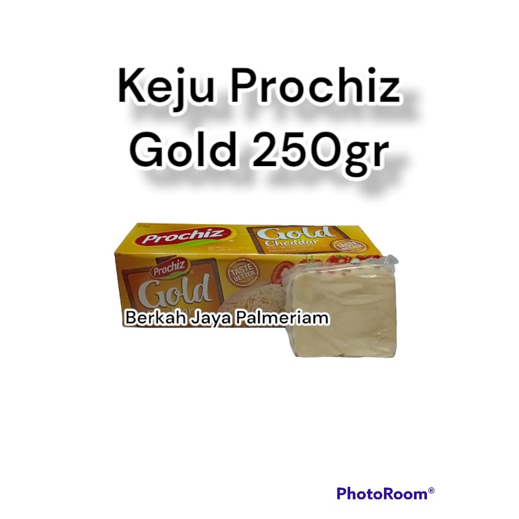Jual Keju Prochiz Gold Cheddar 250gr Potongan Kemasan Repack | Shopee ...