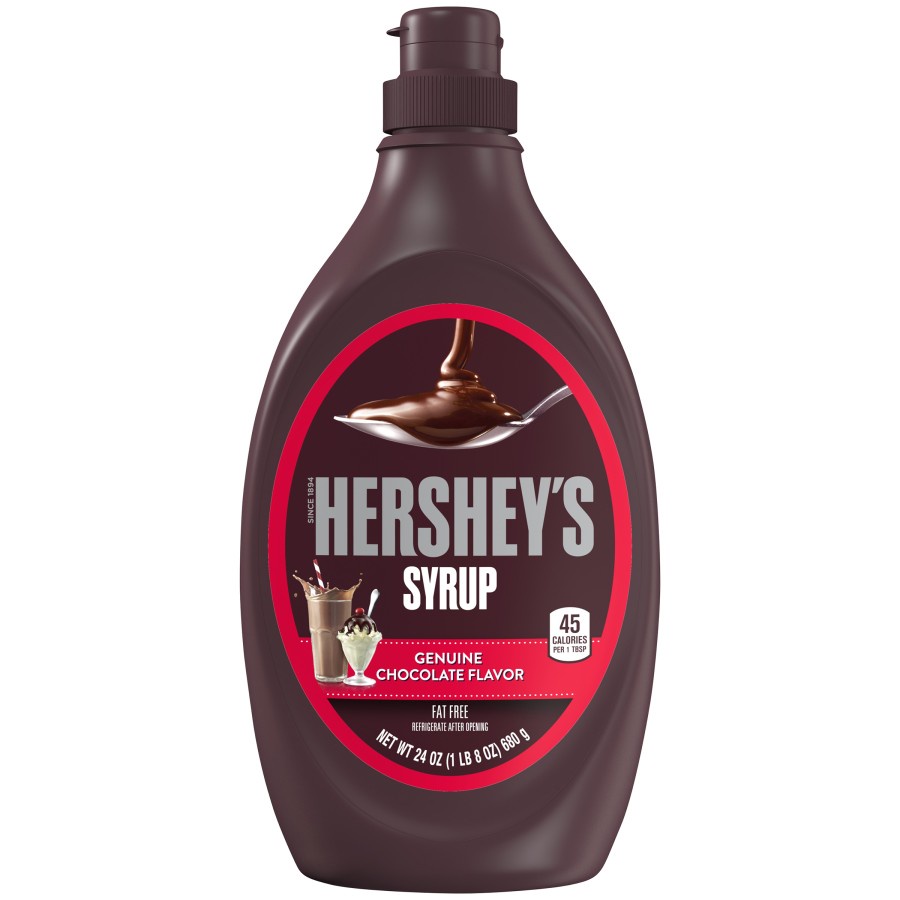 Jual Hersheys Chocolate Syrup / Sirup Coklat Premium - 650 ML | Shopee ...