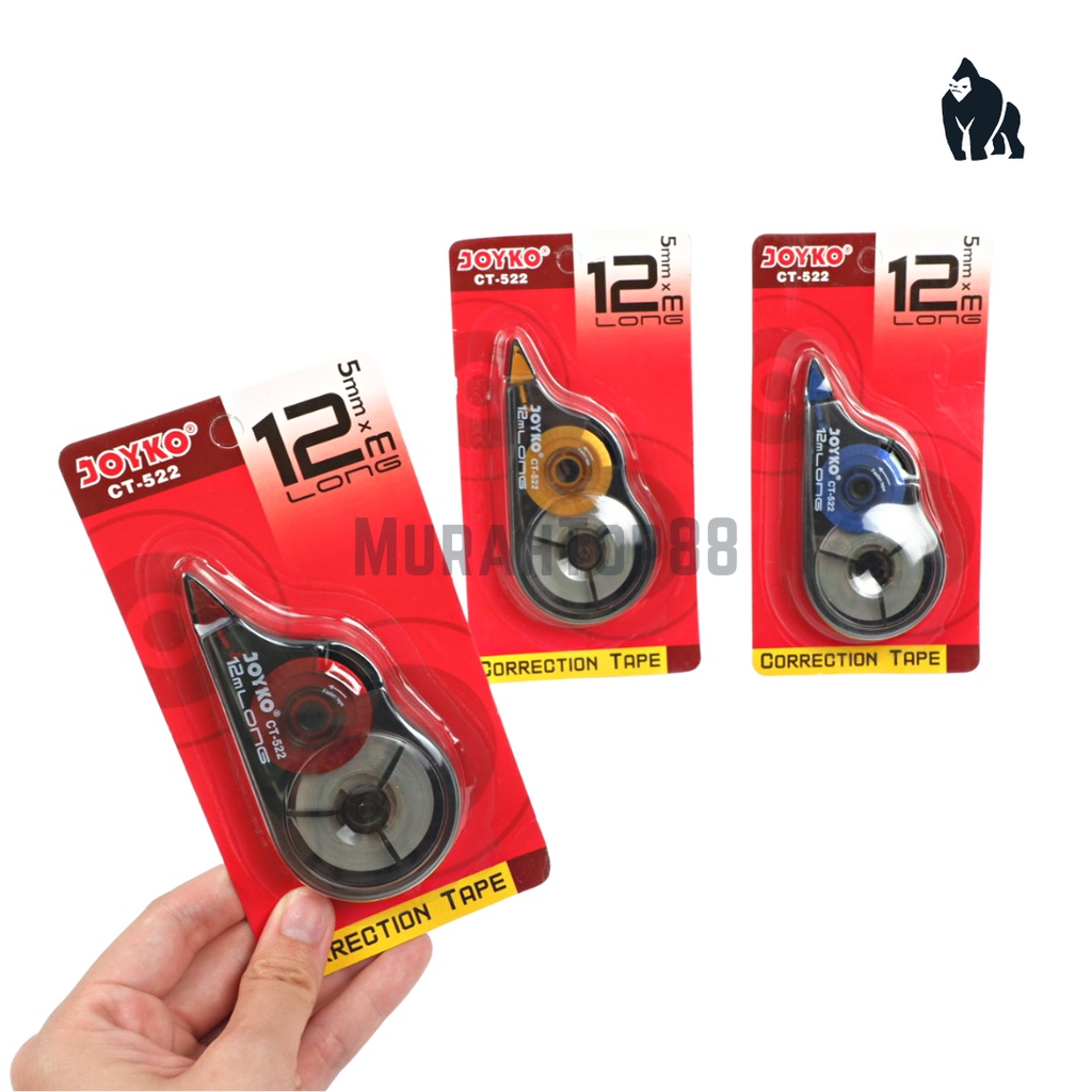 Jual Correction Tape Joyko CT-522 / Tipex Kertas Roll / Pita Koreksi ...
