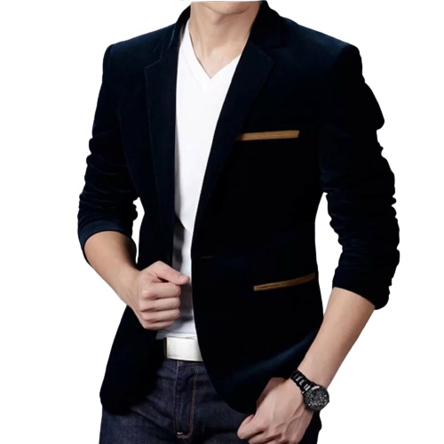 Jual Jas Blazer Pria Slim Fit Formal Non Formal / Blazer Cowok / Jas ...