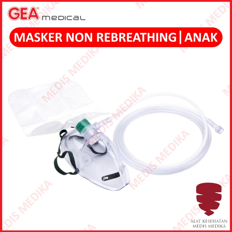 Jual Masker Oksigen Non Rebreathing Anak Child Oxygen Mask Dewasa ...
