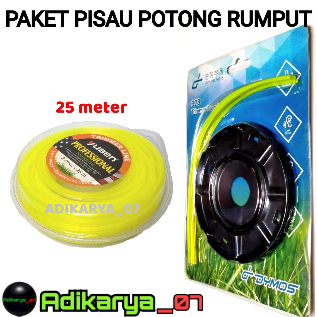 Jual PAKET Pisau senar mesin potong rumput SET + tali senar potong ...
