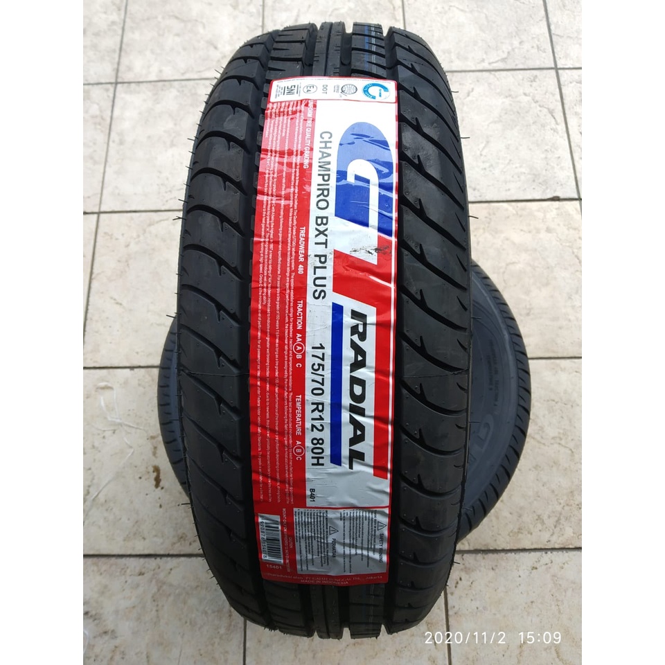 Jual GT Champiro BXT Plus 175/70 R12 Ban Mobil Carry 1000 | Shopee ...