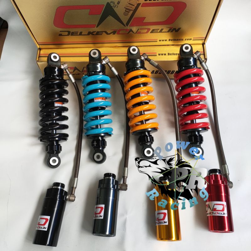 Jual monoshock delkevic ninja 150 rr tabung pisah double klik aktif ...