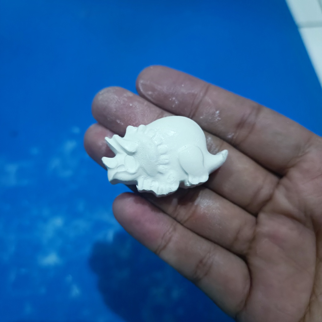 Jual Dino Mini 2 - Mainan Edukasi Anak Patung Lukis Gypsum Dino T Rex ...