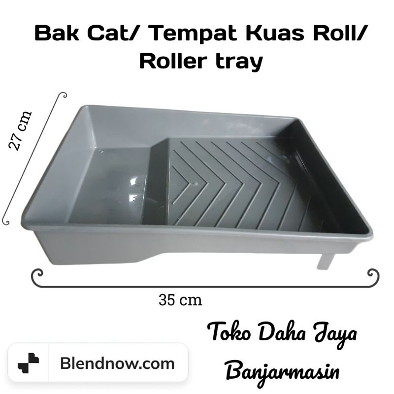 Jual Bak Cat/ Tempat Kuas Roll Plastik/ Roller Tray | Shopee Indonesia