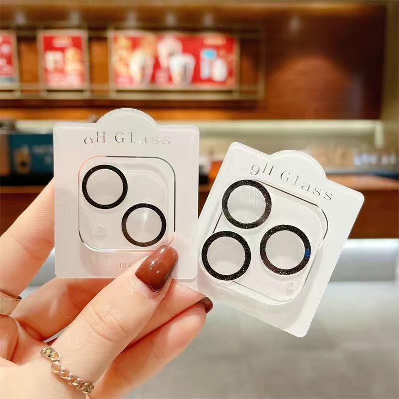 Jual Pelindung Lensa Kamera Bahan Kaca Aksen Glitter Diamond Untuk ...