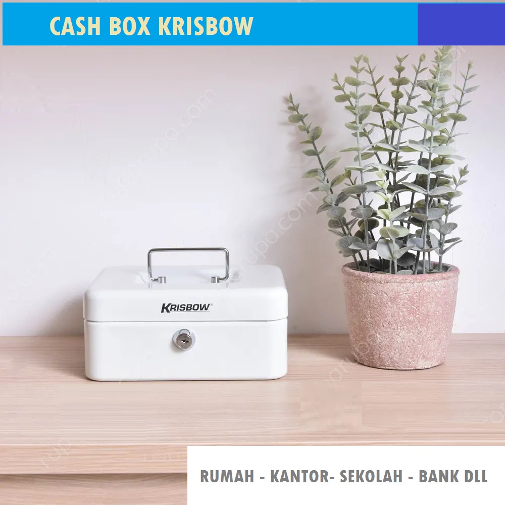 Jual CASH BOX UANG KOTAK BESI PENYIMPANAN UANG CASHBOX STEEL STORAGE ...