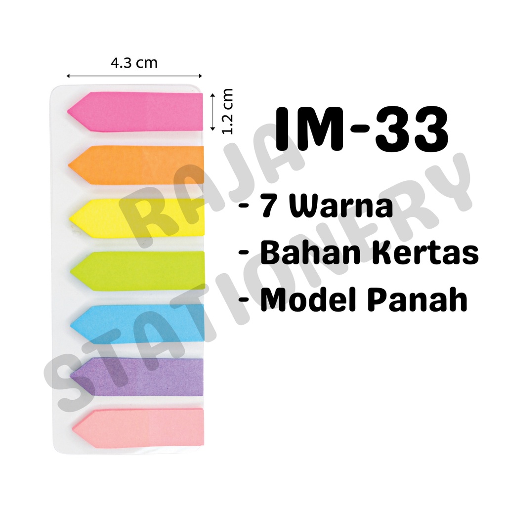 Jual JOYKO INDEX & MARK MEMO STICK STICKY NOTES KERTAS TEMPEL PENANDA ...