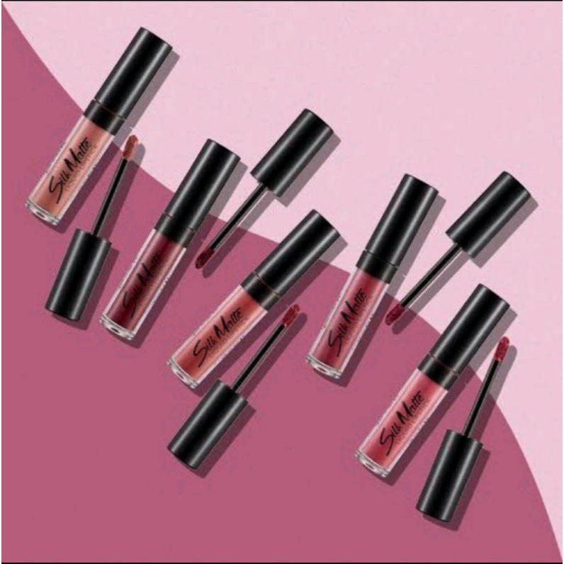 Jual FLORMAR Silk Matte Liquid Lipstick Part 1 No 01-07 || 100% ...