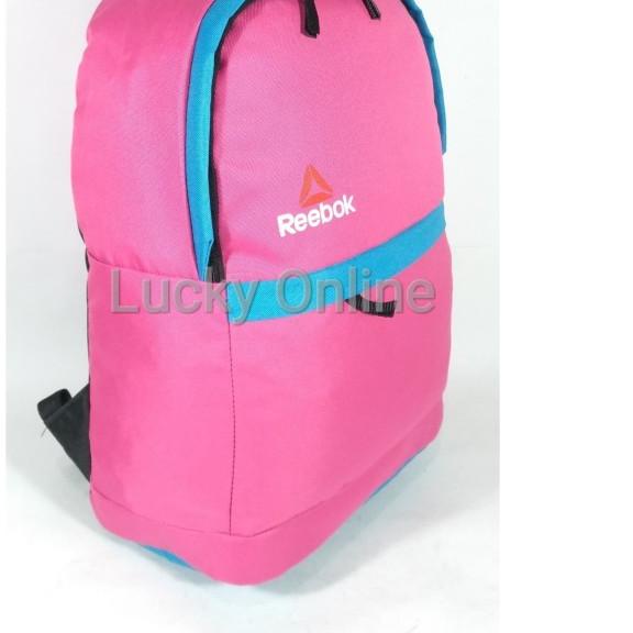 Jual Tas Ransel Sekolah Laptop 14inchi Reebok Pink Kombinasi Biru ...