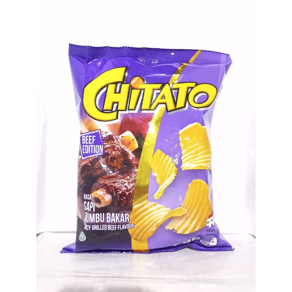 Jual CHITATO SNACK SPICY GRILLED BEEF F 68GR | Shopee Indonesia