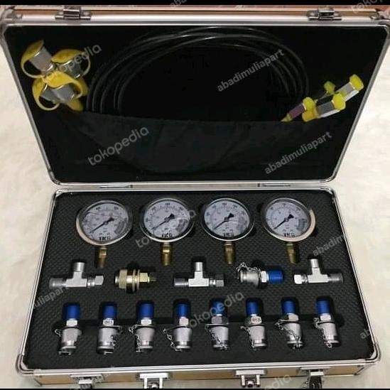 Jual Pressure Kit / Presure Kit / Pressure Gauge 4 mata Tekanan ...
