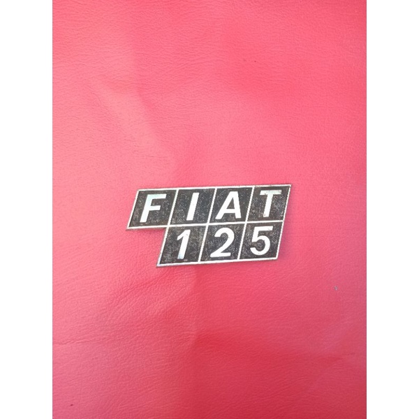 Jual emblem logo tulisan ornamen fiat mobil kuno antik | Shopee Indonesia