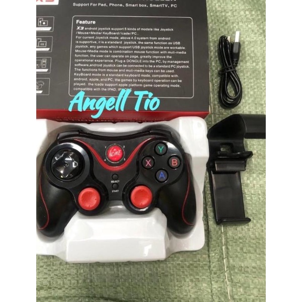 Jual Gamepad X3 Wireless Controller Joystick Bluetooth For Android ...