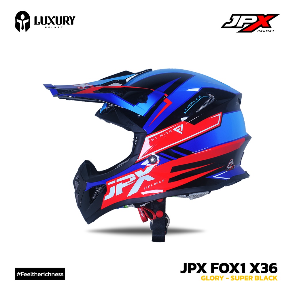 Jual Helm Keren - Helm JPX FOX1 - X36 Glory - Helm FullFace - Offroad ...